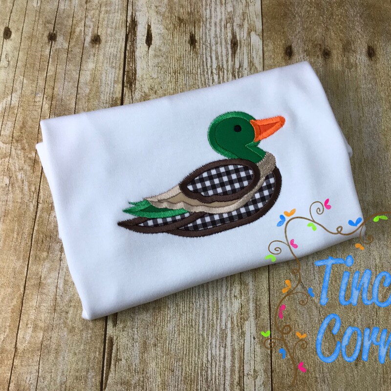 Duck Applique - Etsy