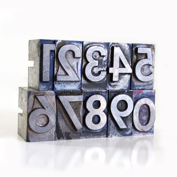 Metal Printing Press Blocks - Etsy