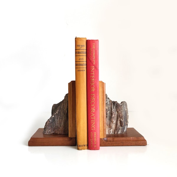 Wood Bookends - Etsy