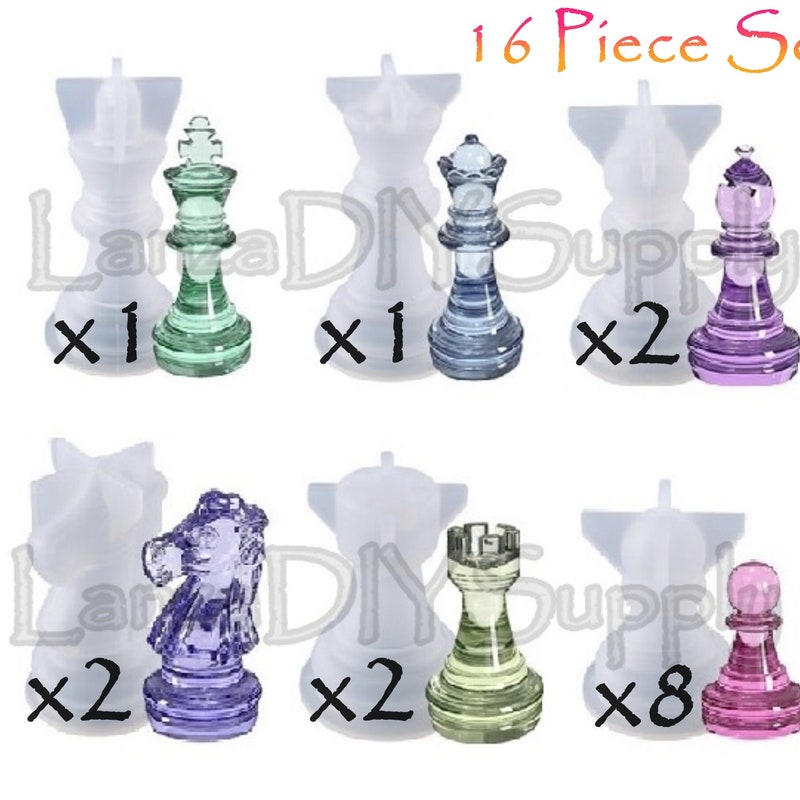 Epoxy Mold Chess Board - Etsy