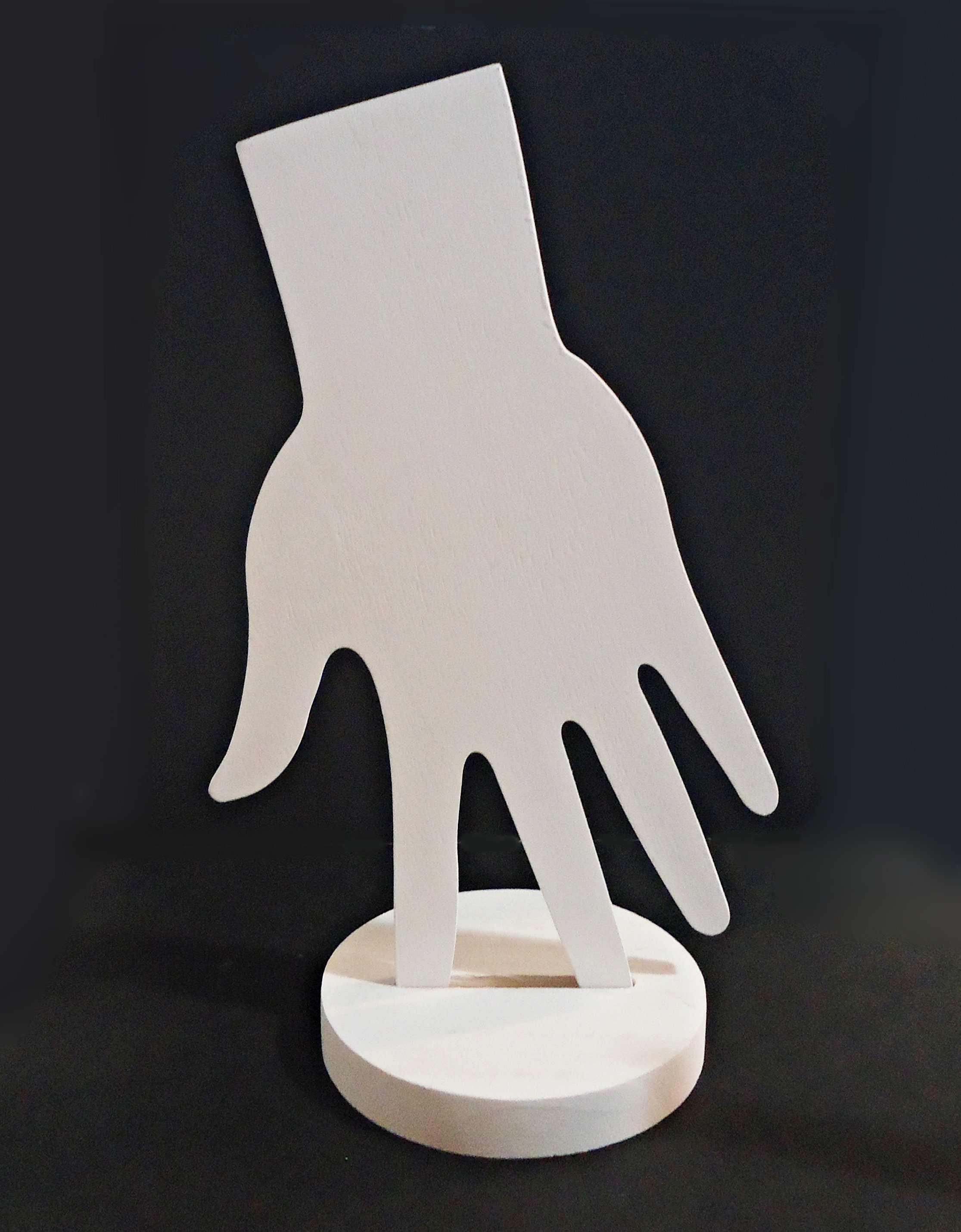 Wooden Hand Display for Rings and Bracelets White - Etsy Canada