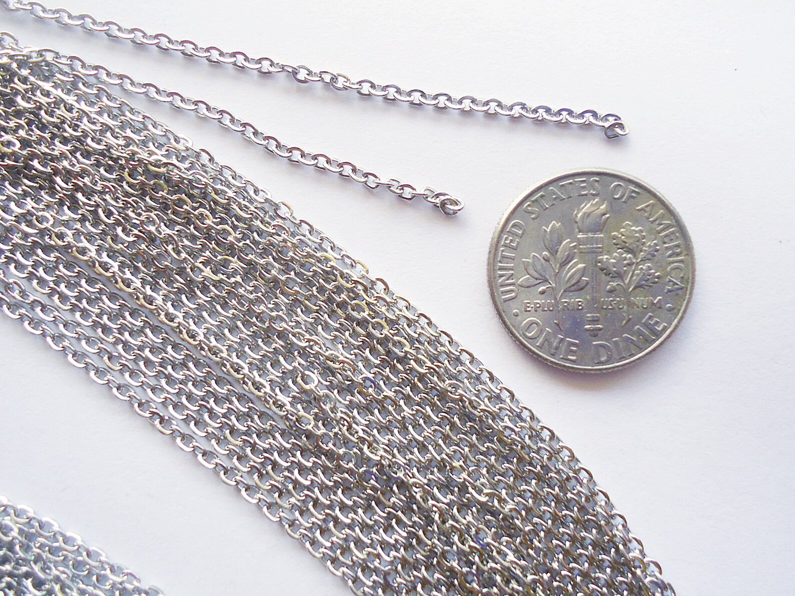 316 Stainless Steel Soldered Chain 10 Meters 2x1.5x0.4mm - Etsy