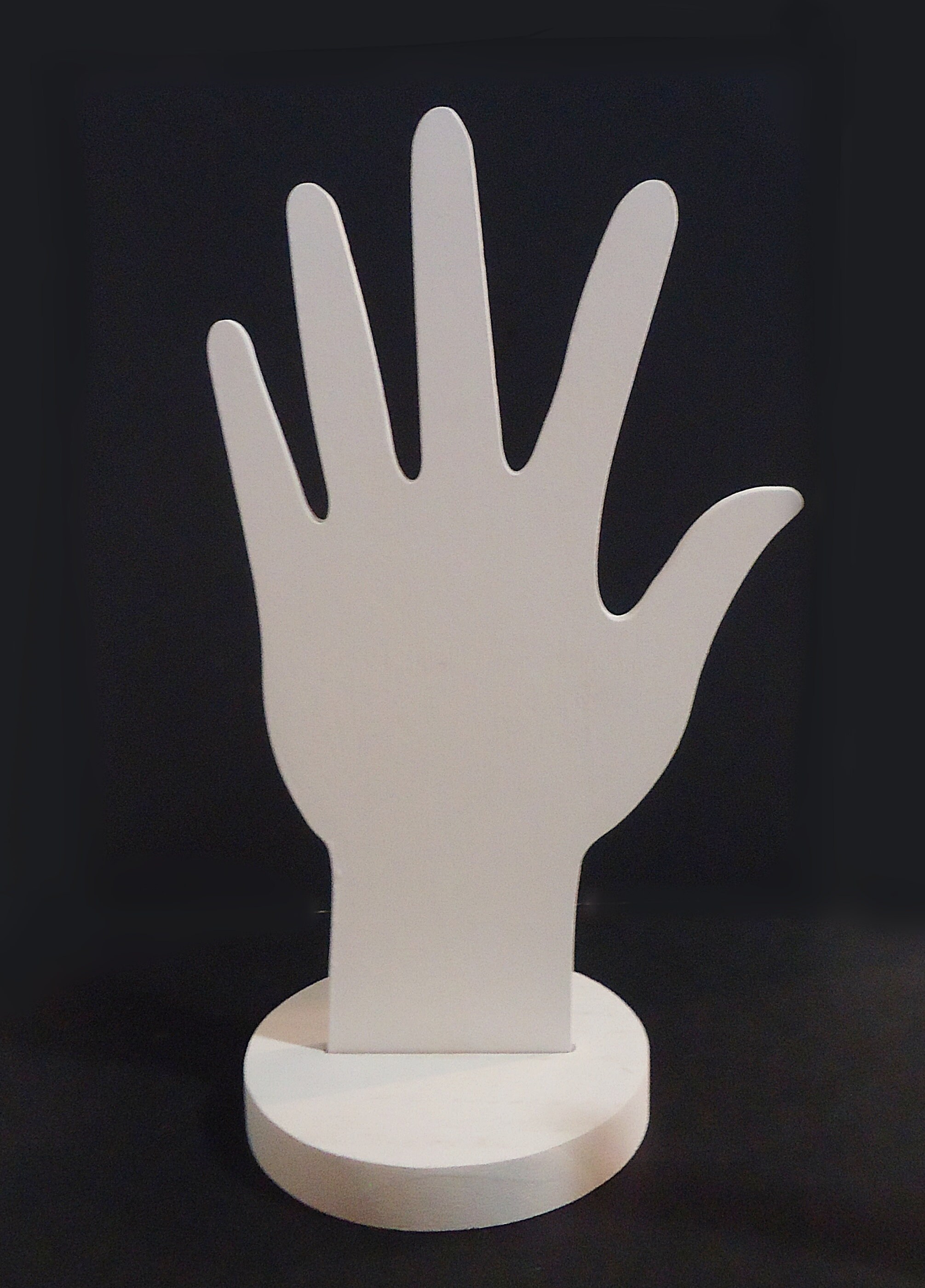 Wooden Hand Display for Rings and Bracelets White - Etsy Canada