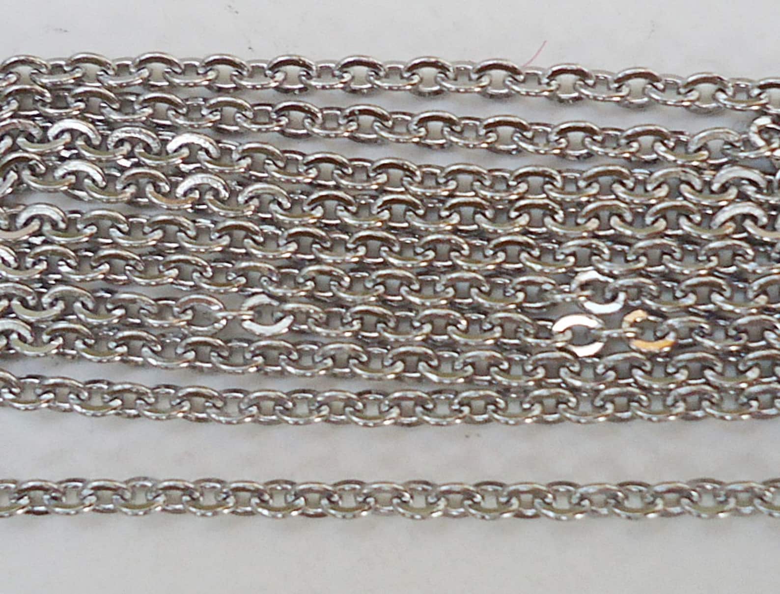 24 Stainless Steel Chains 24 Long X 1.5mm Wide - Etsy