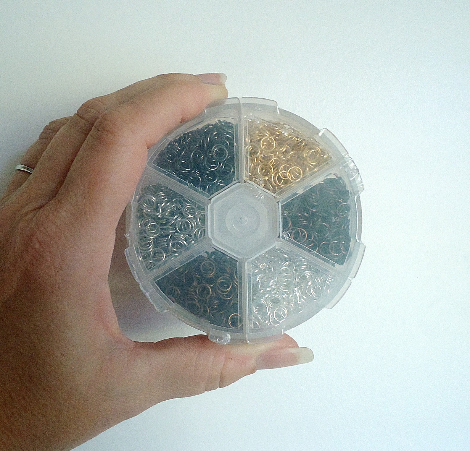 Jump Rings 5mm Mixed Colors W/round Storage Box Silver - Etsy