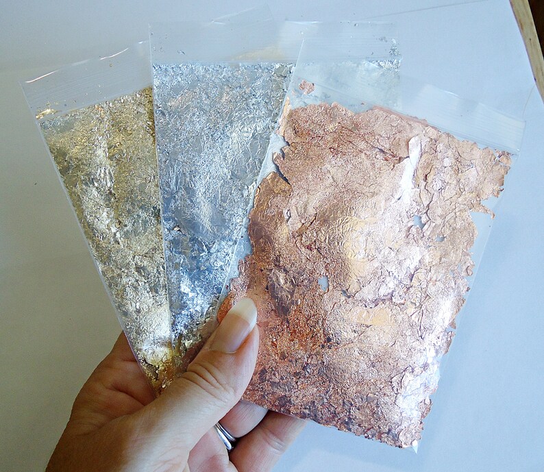 Metallic Flakes Kit for Beginner Resin Crafters Gold - Etsy