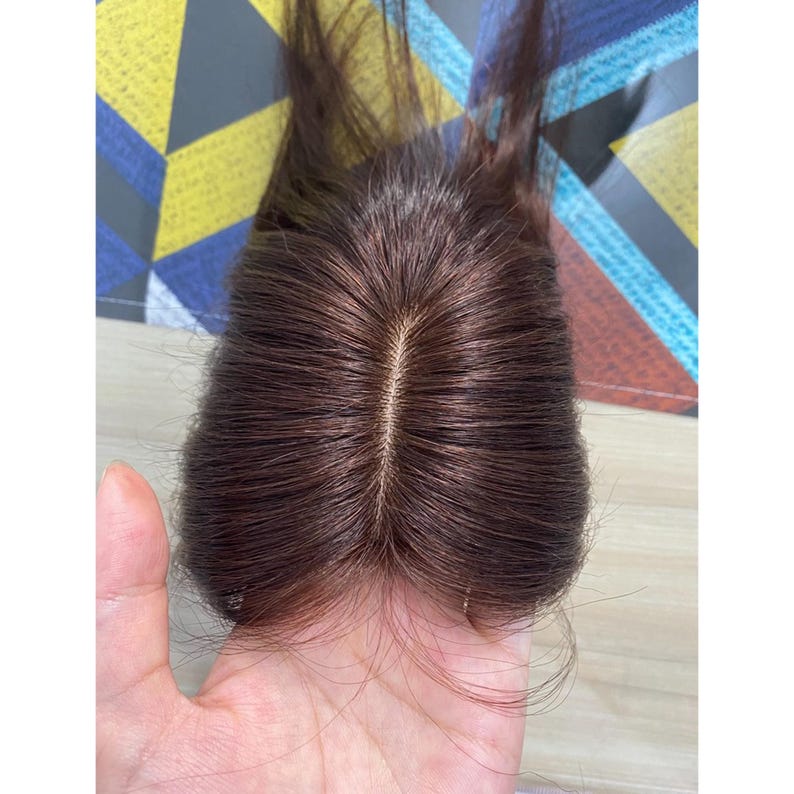 Women's Real Hair Piece,suitable for Thinning Hair, With Bangs,can ...