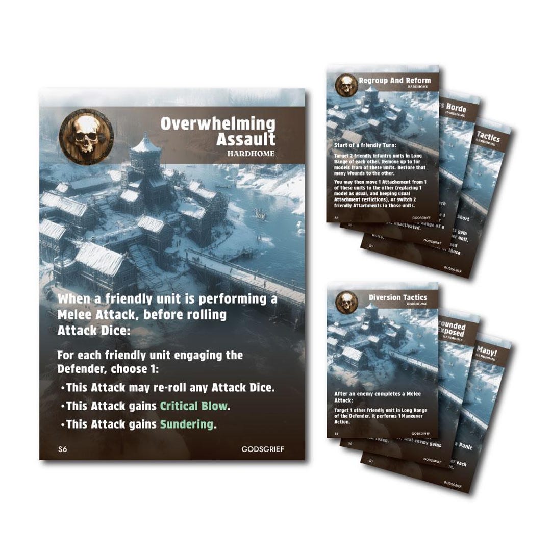 ASOIAF Custom Full Art Cards - Free Folk - Base Deck Tactics Cards ...