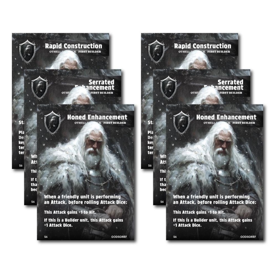 ASOIAF Custom Full Art Cards - Night's Watch - Othell Yarwyck Commander ...