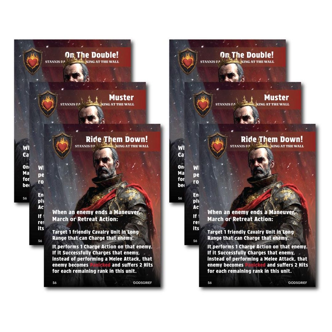 ASOIAF Custom Full Art Cards - Baratheon (r'hllor) - Stannis (KATW ...