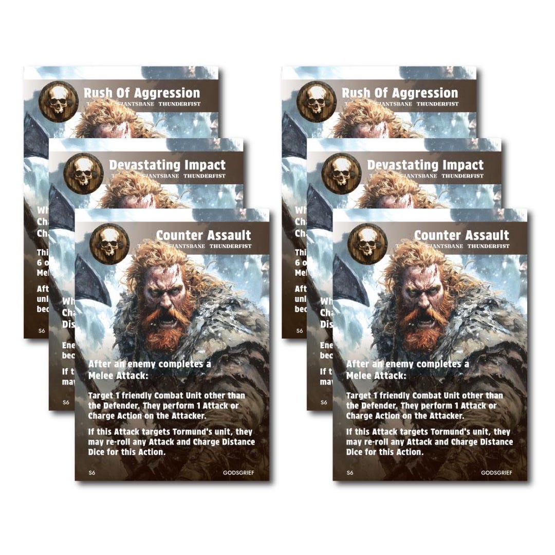 ASOIAF Custom Full Art Cards - Free Folk - Tormund Commander Cards (PDF ...