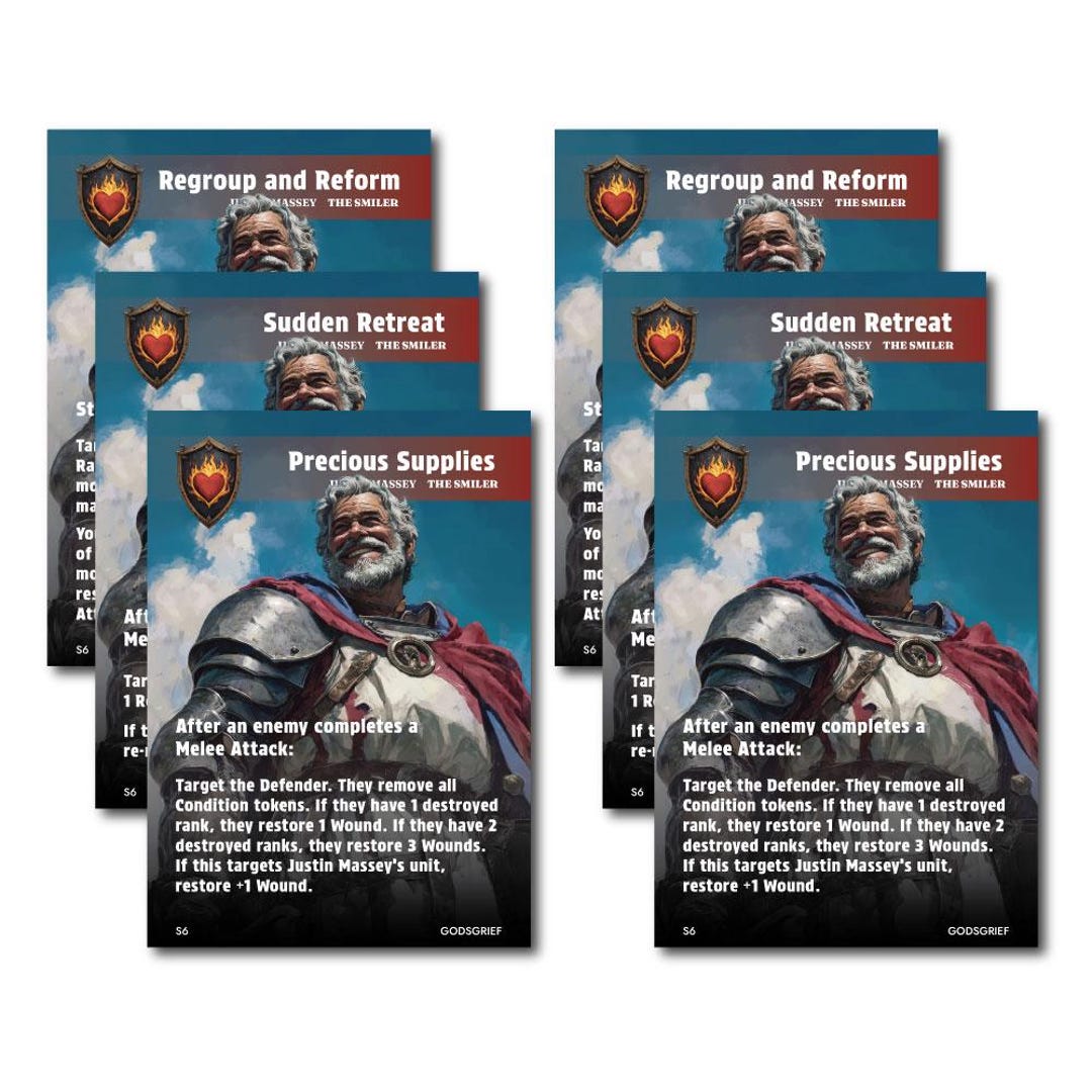 ASOIAF Custom Full Art Cards - Baratheon (r'hllor) - Massey Commander ...