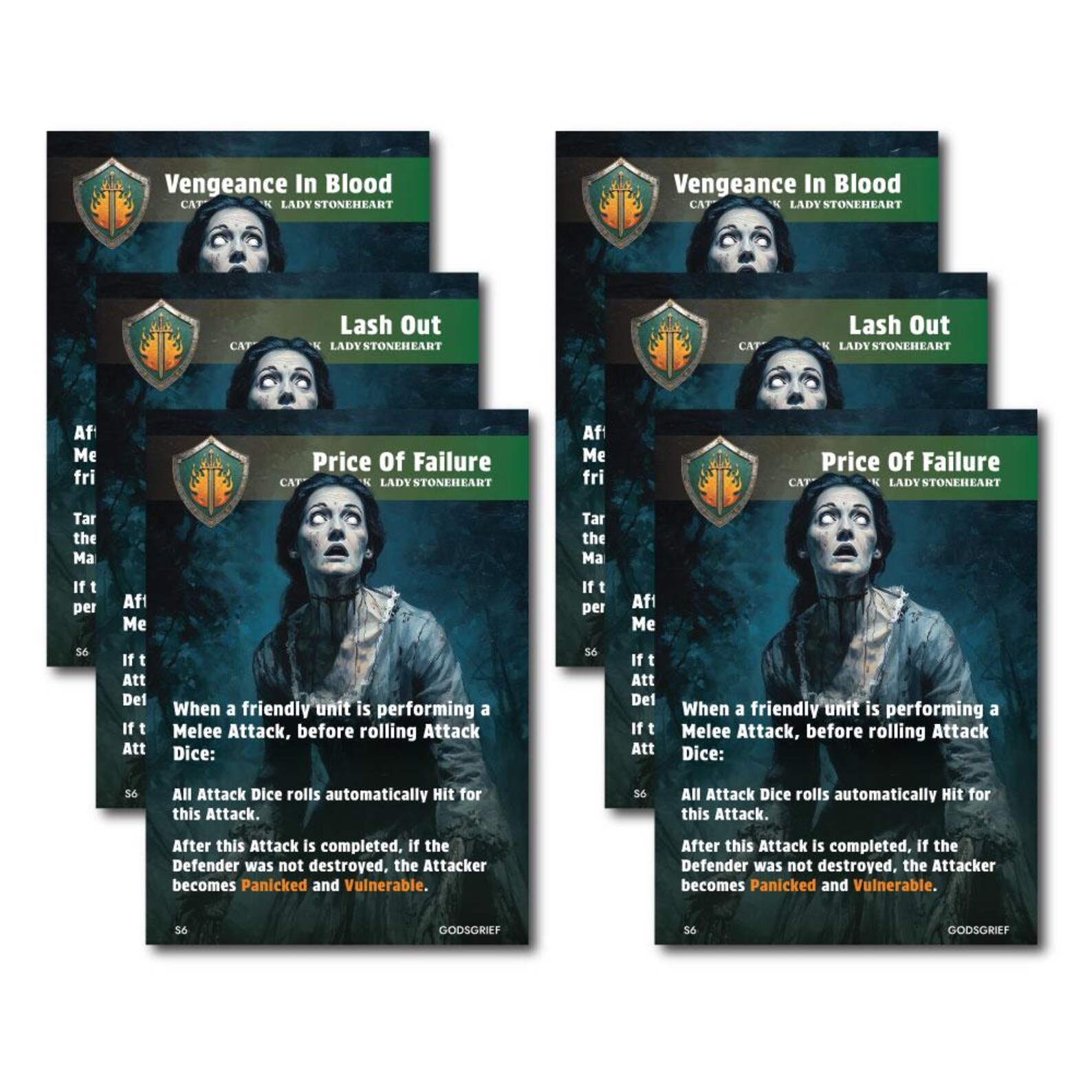 ASOIAF Custom Full Art Cards - Brotherhood - Lady Stoneheart Commander ...