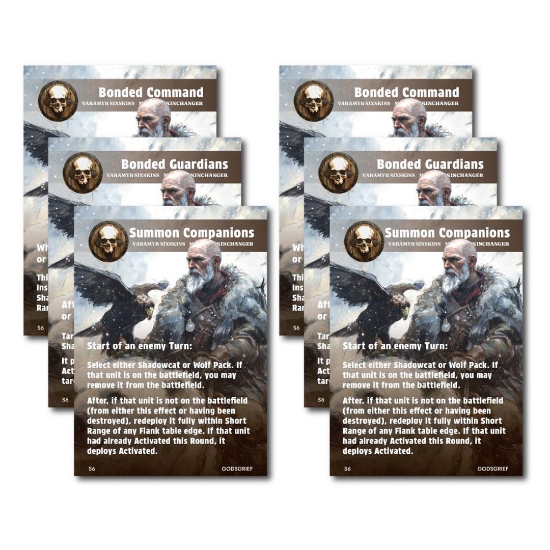 ASOIAF Custom Full Art Cards - Free Folk - Varamyr Commander Cards (PDF ...
