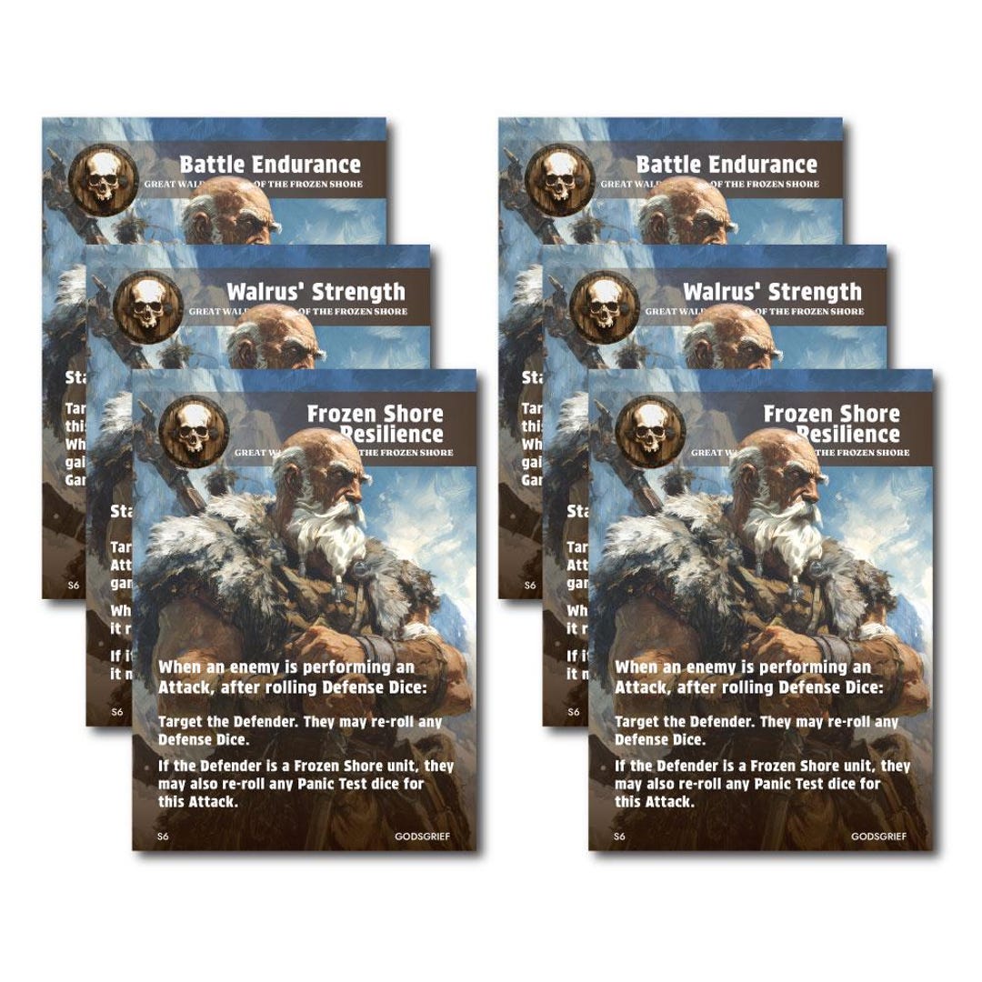 ASOIAF Custom Full Art Cards - Free Folk - the Great Walrus Commander ...