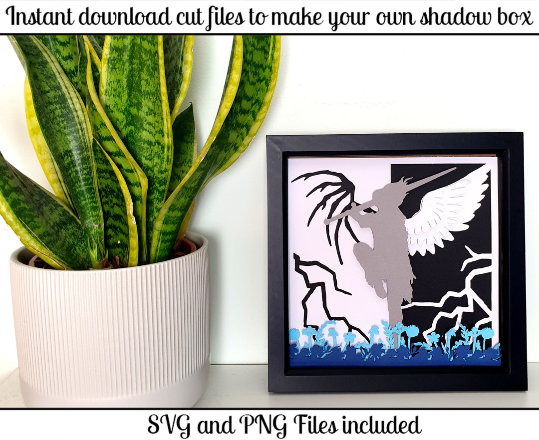 Yasha - Critical Role - SVG and PNG Cut Files for Shadow Box - Etsy