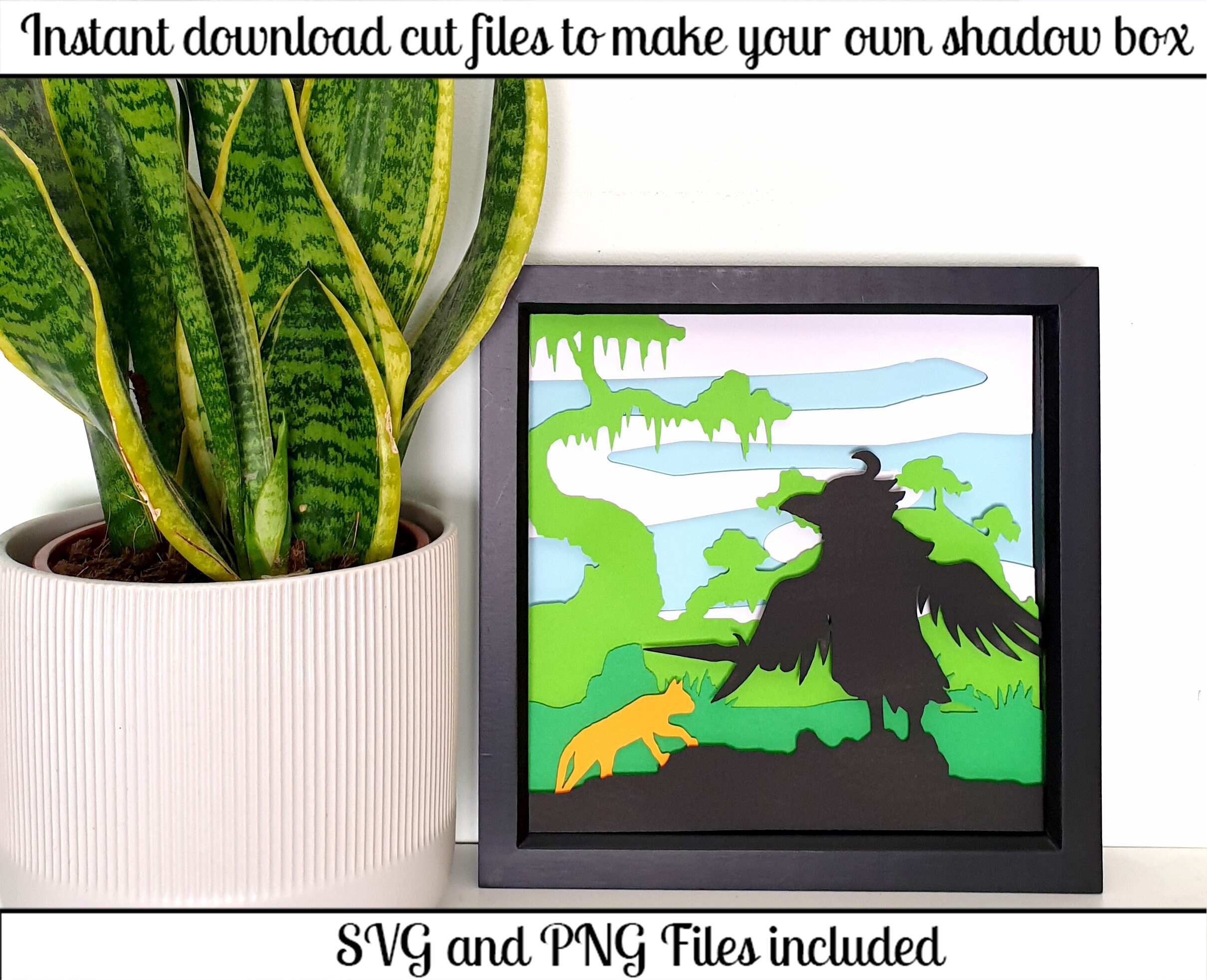 Kiri Critical Role SVG and PNG Cut Files for Shadow Box - Etsy UK