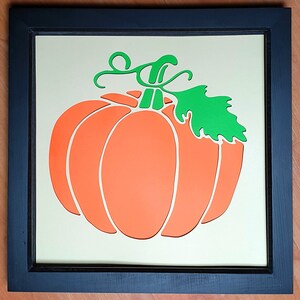Magic Pumpkin - SVG and PNG Cut Files for Shadow Box - Etsy UK