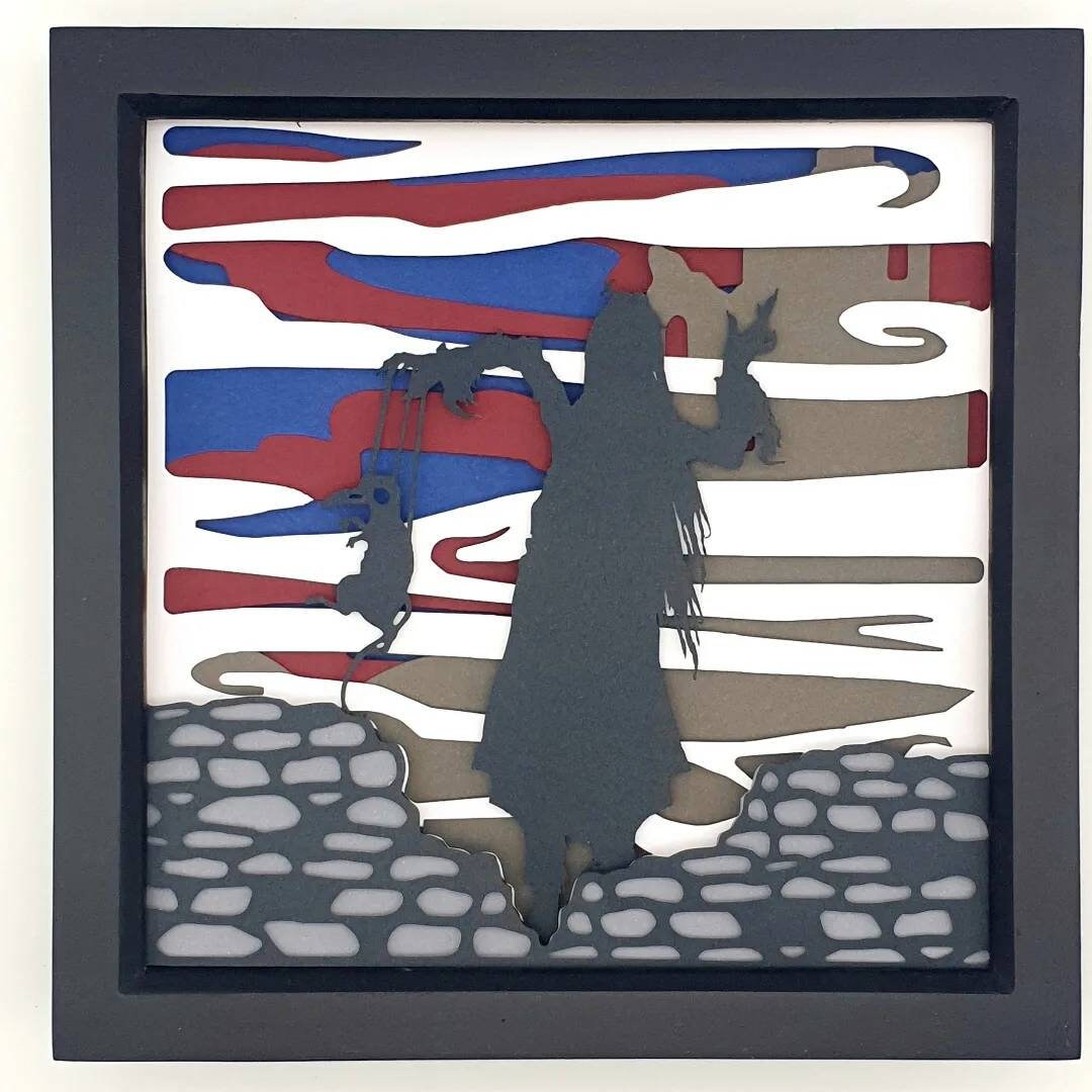 Laudna Critical Role SVG and PNG Cut Files for Shadow Box - Etsy Canada