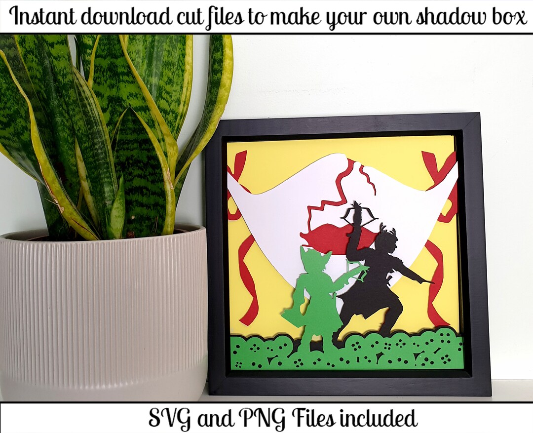 Nott and Veth Critical Role SVG and PNG Cut Files for Shadow Box - Etsy