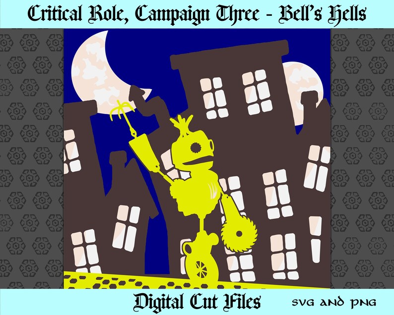 FCG Critical Role SVG and PNG Cut Files for Shadow Box - Etsy