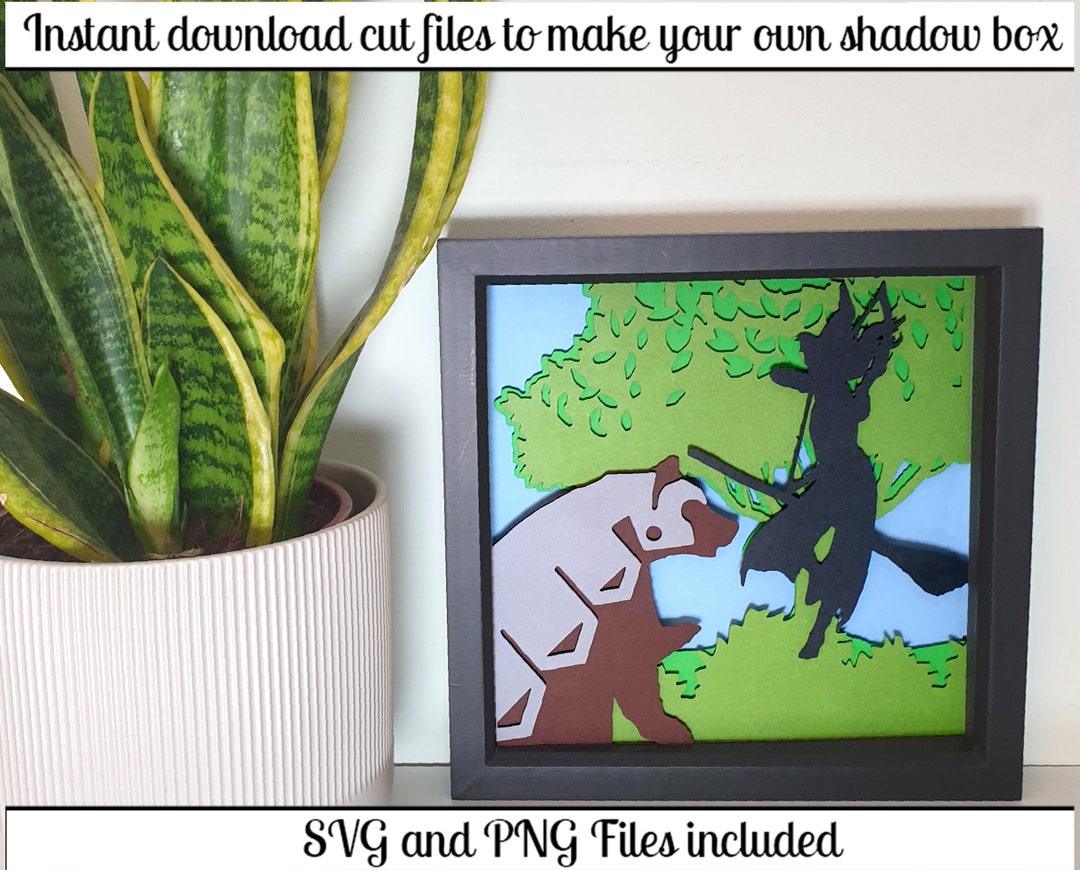 Vex Critical Role SVG and PNG Cut Files for Shadow Box - Etsy