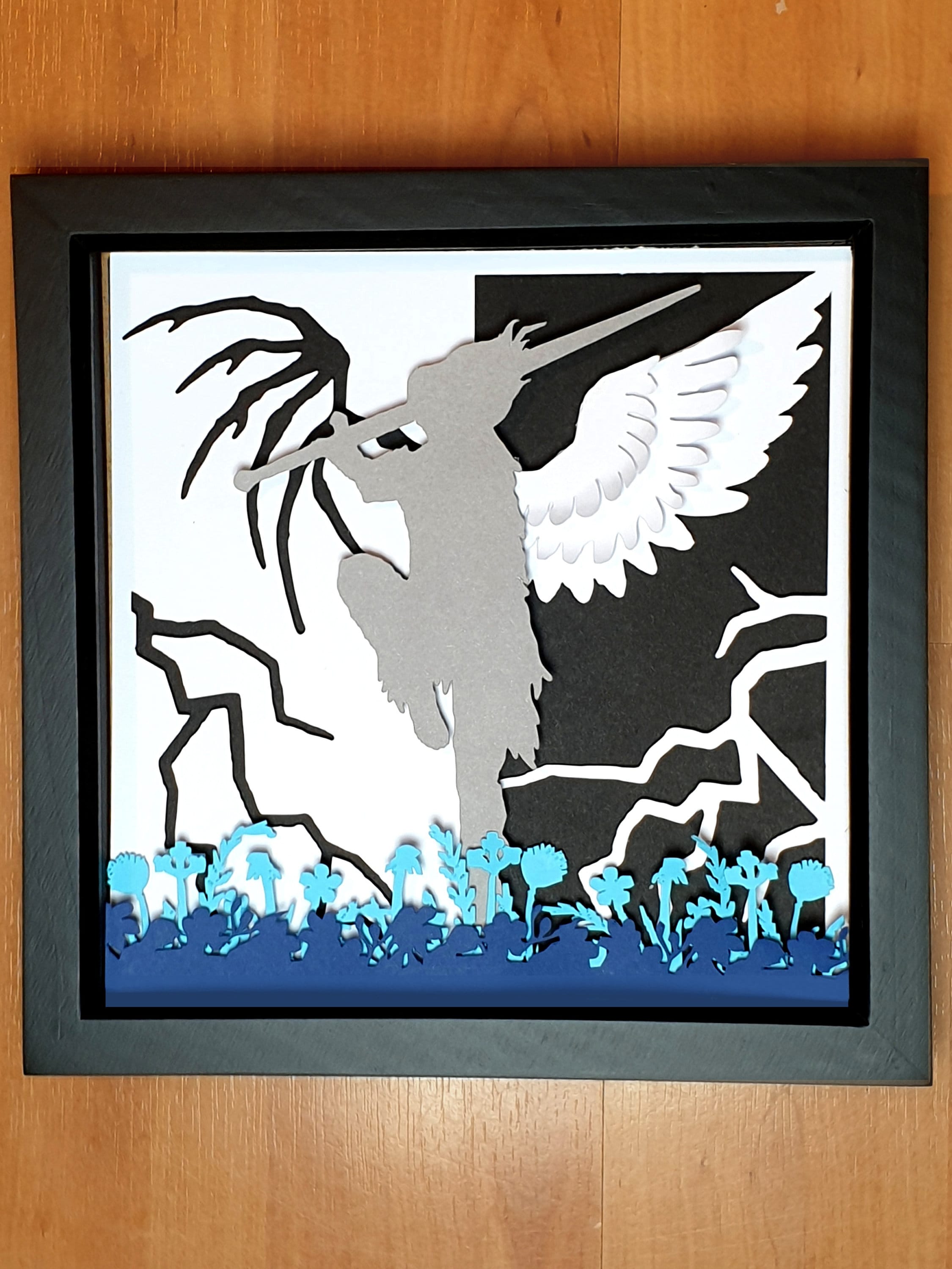 Yasha Critical Role SVG and PNG cut files for shadow box | Etsy