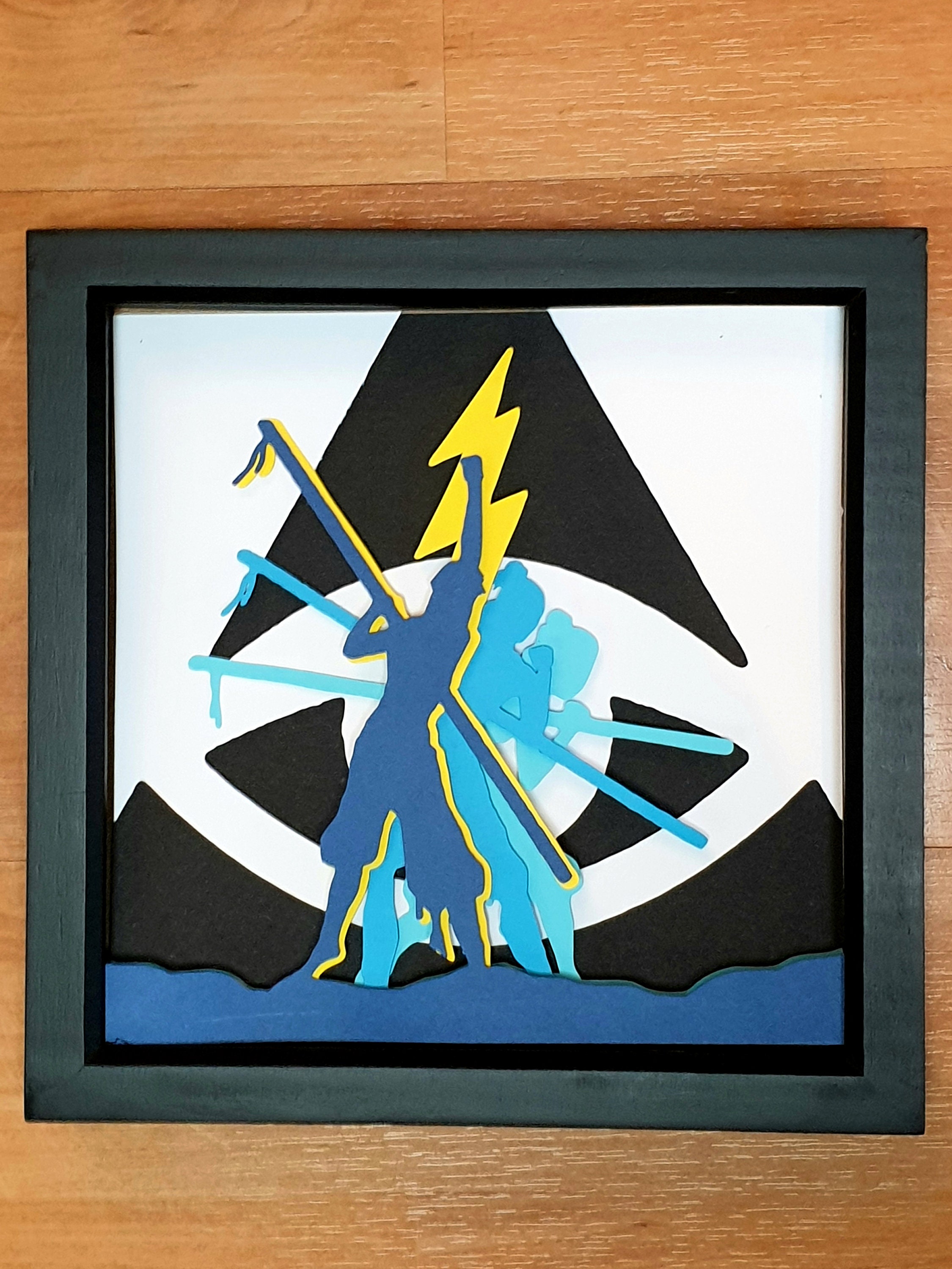 Beauregard - Critical Role - SVG and PNG Cut Files for Shadow Box ...