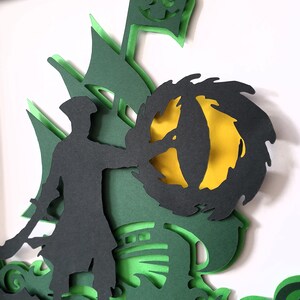 Fjord Critical Role SVG and PNG Cut Files for Shadow Box - Etsy UK