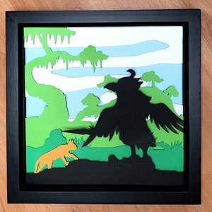 Kiri Critical Role SVG and PNG Cut Files for Shadow Box - Etsy UK