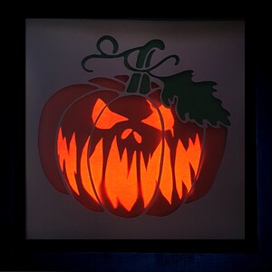 Magic Pumpkin - SVG and PNG Cut Files for Shadow Box - Etsy UK
