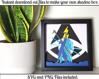 Jester Critical Role SVG and PNG cut files for shadow box | Etsy