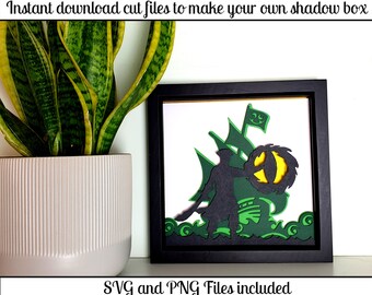 Jester Critical Role SVG and PNG cut files for shadow box | Etsy