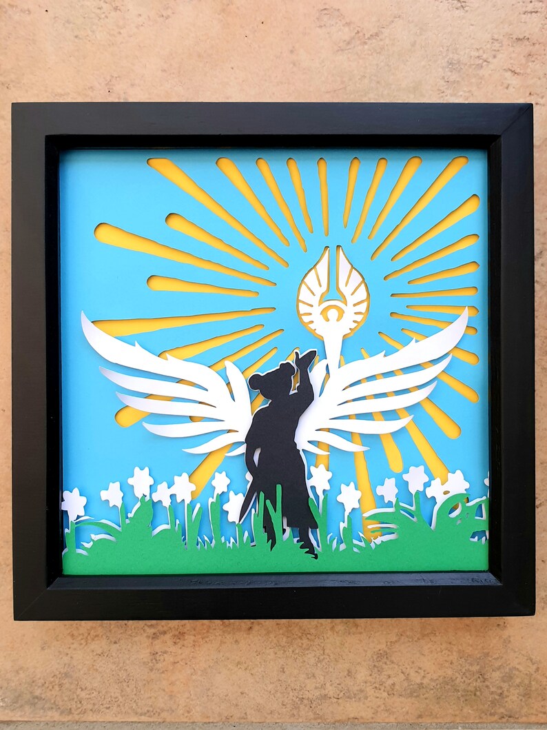 Pike Critical Role Shadow Box SVG and PNG Cut Files - Etsy