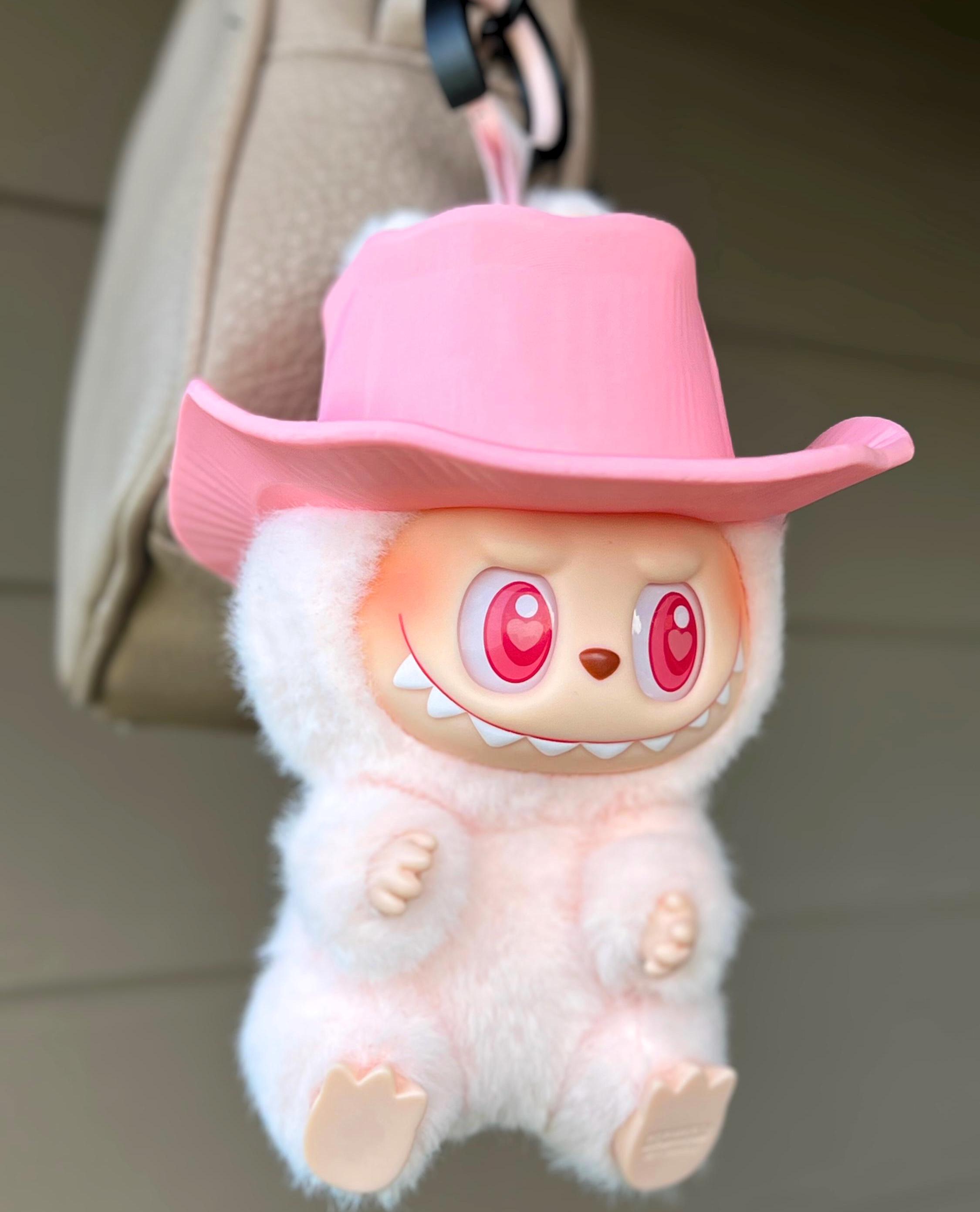 Labubu Cowboy Hat 3D Printed Doll Accessory - Etsy
