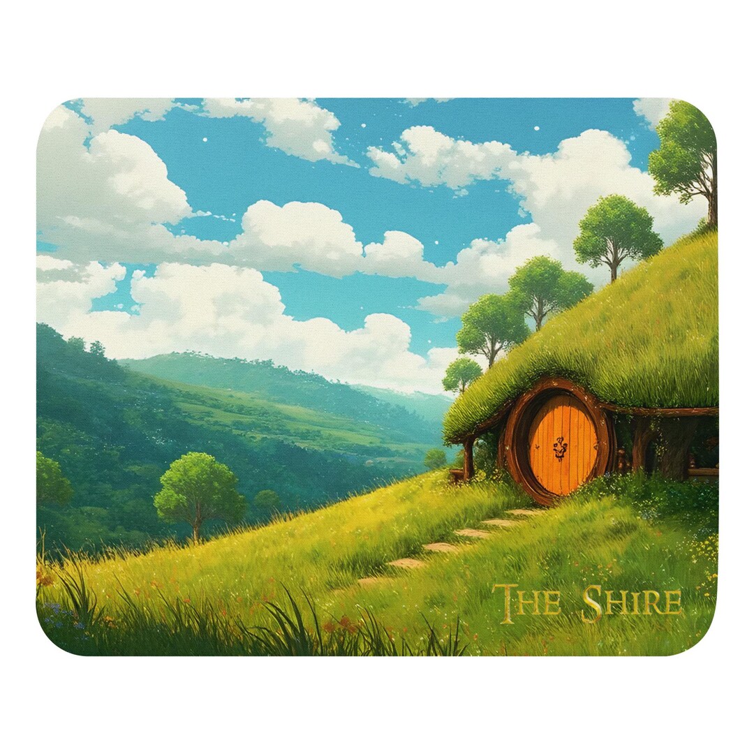The Shire - LOTR Mouse Pad - Etsy