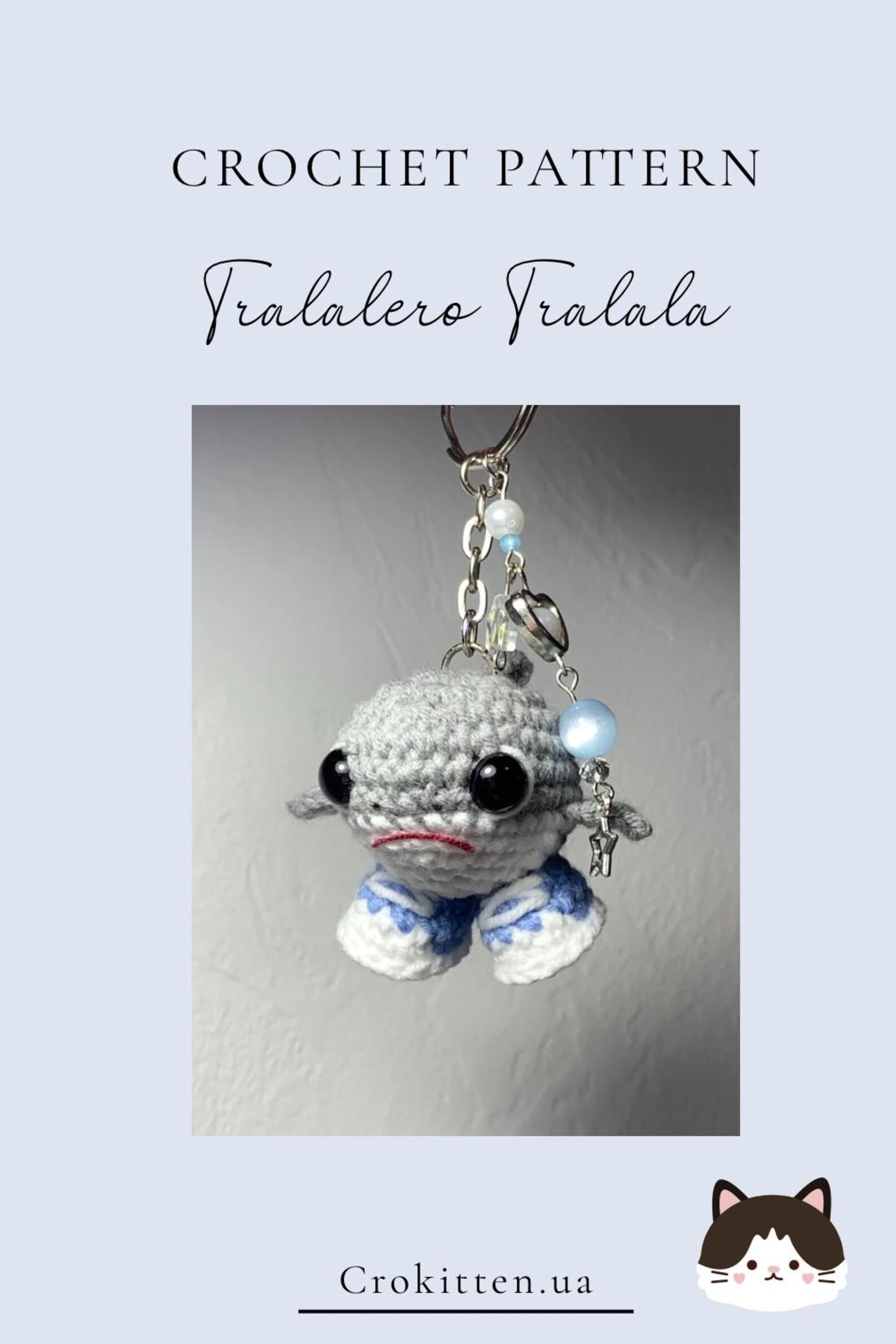 Tralalero Tralala Crochet Pattern. A PDF File - Etsy