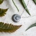 Snail Shell Necklace Silver Spiral Pendant Nature Inspired - Etsy