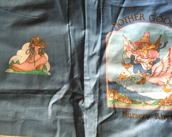 Mother Goose Fabric | Etsy