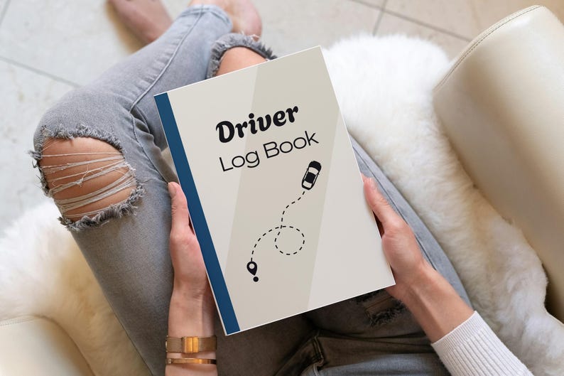 Printable Driver Log Book | Digital Mileage, Fuel & Maintenance Tracker ...
