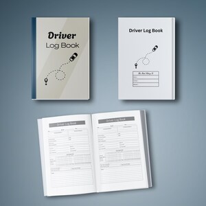 Printable Driver Log Book | Digital Mileage, Fuel & Maintenance Tracker ...