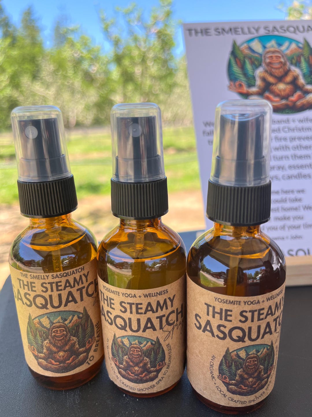 The Steamy Sasquatch Shower Spray - Etsy