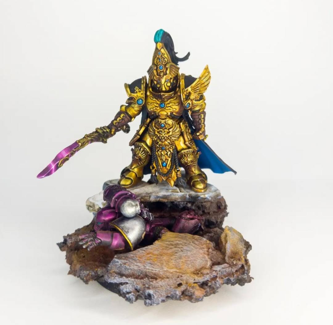 Warhammer 30K Horus Heresy - Legion Custodes Hetaeron Guard Display ...