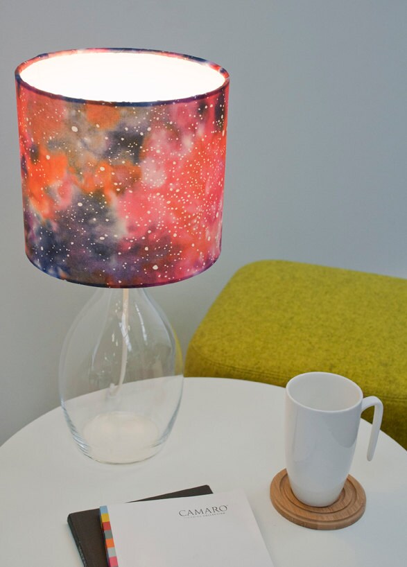 Space Inspired Handmade Lampshade - Etsy