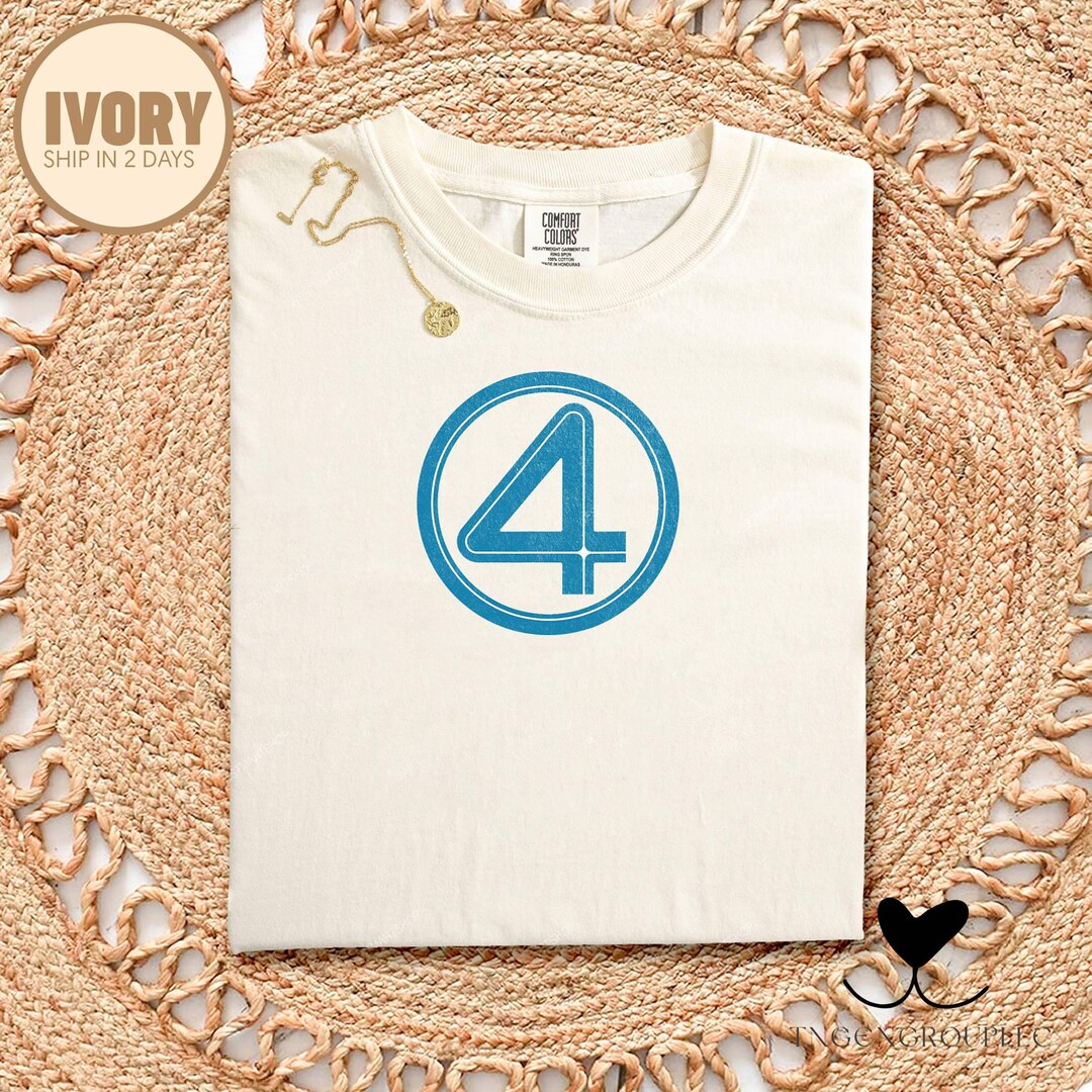 The Fantastic Four First Steps Costume Icon Shirt, Fantastic Four First ...