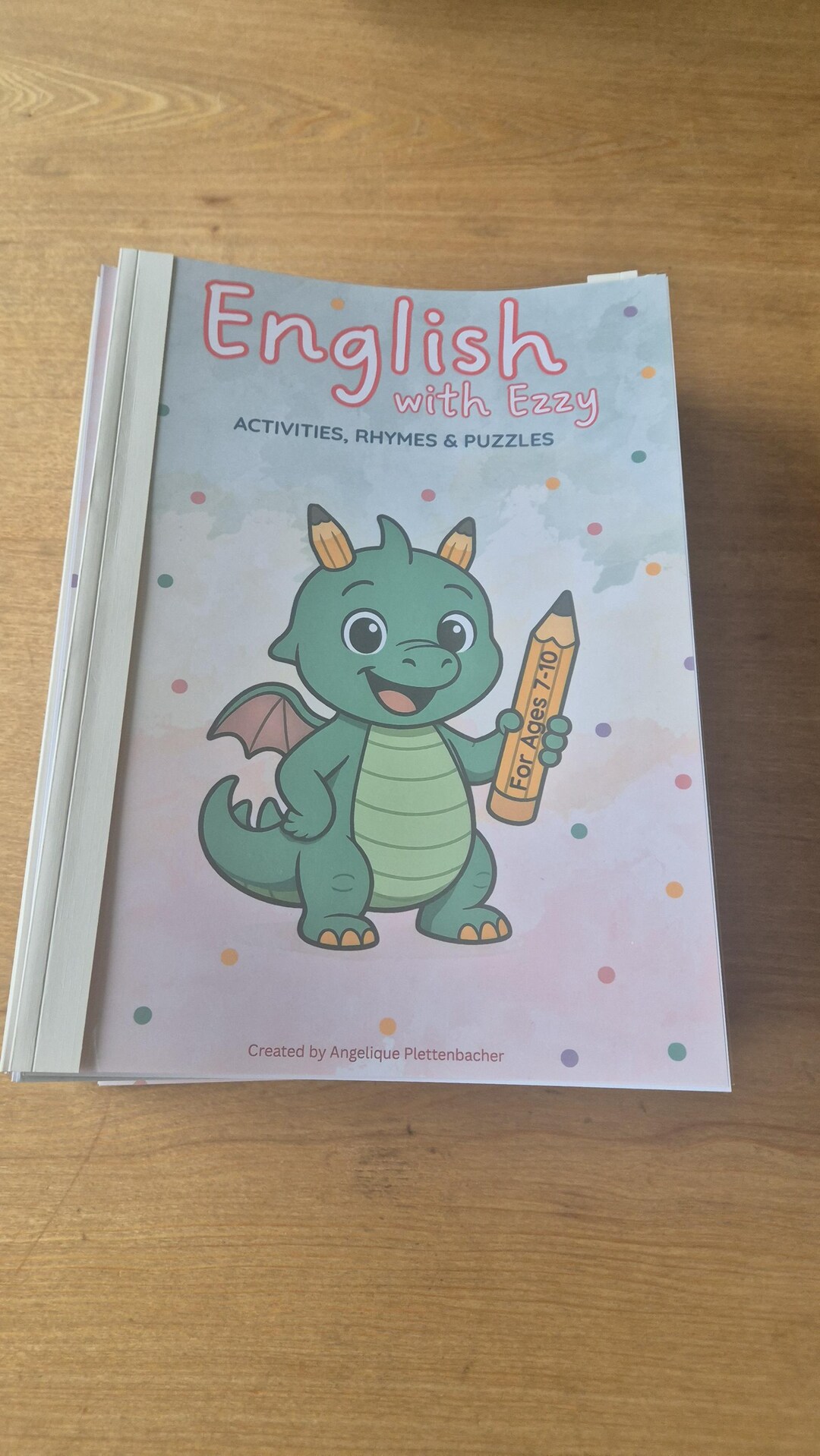 Kids English Learning Activity Book | ESL Workbook Kids | English ...