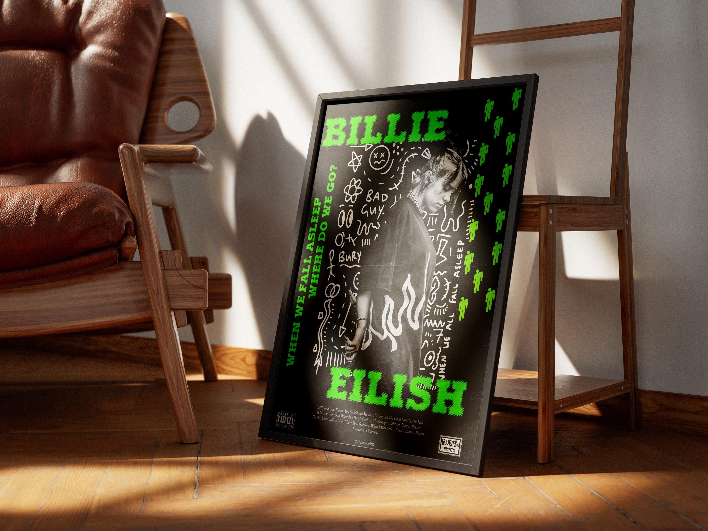 Billie Eilish Digital Print - Etsy