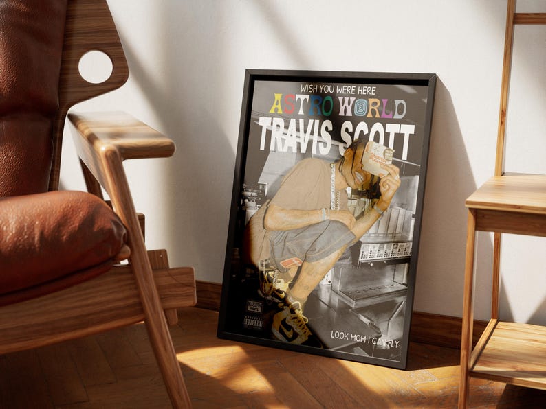 Travis Scott - Astroworld Digital Print - Etsy