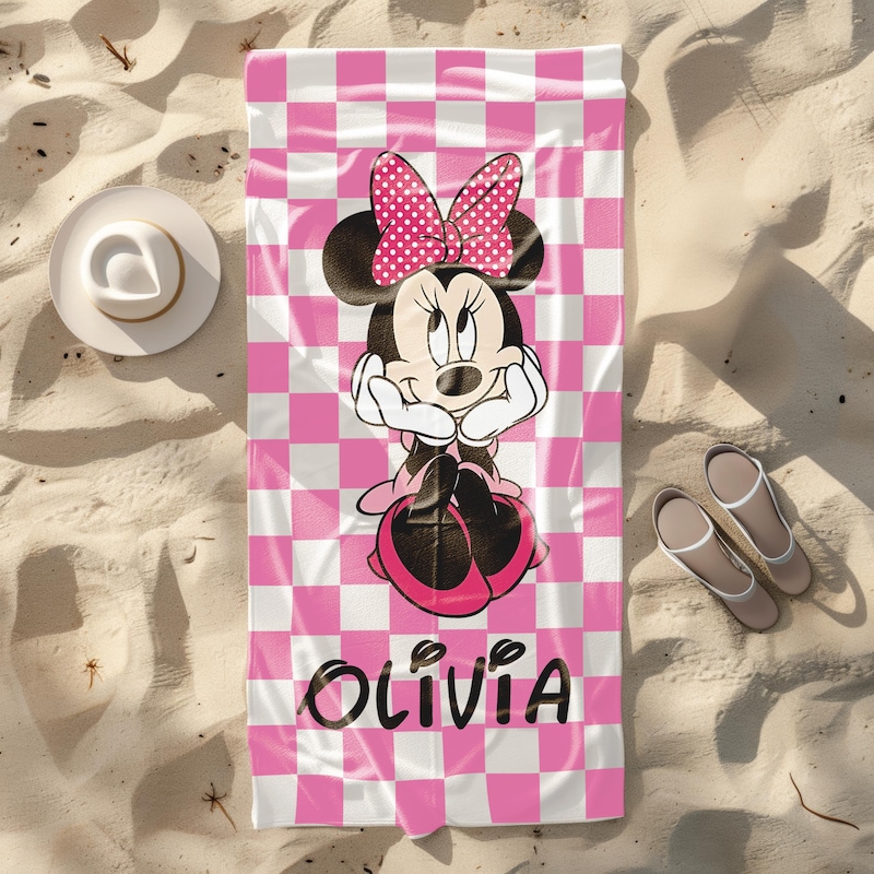 Minnie Mouse Towels - Etsy