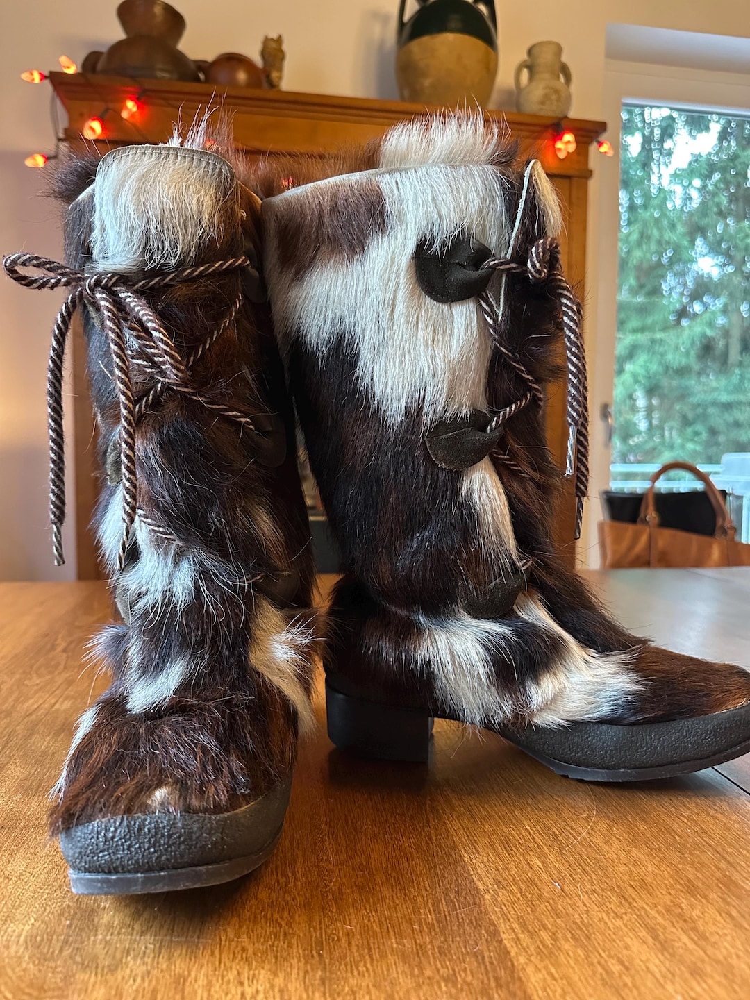 Vintage French Fur Boots – “pichette” – Made in France – Size 39 - Etsy